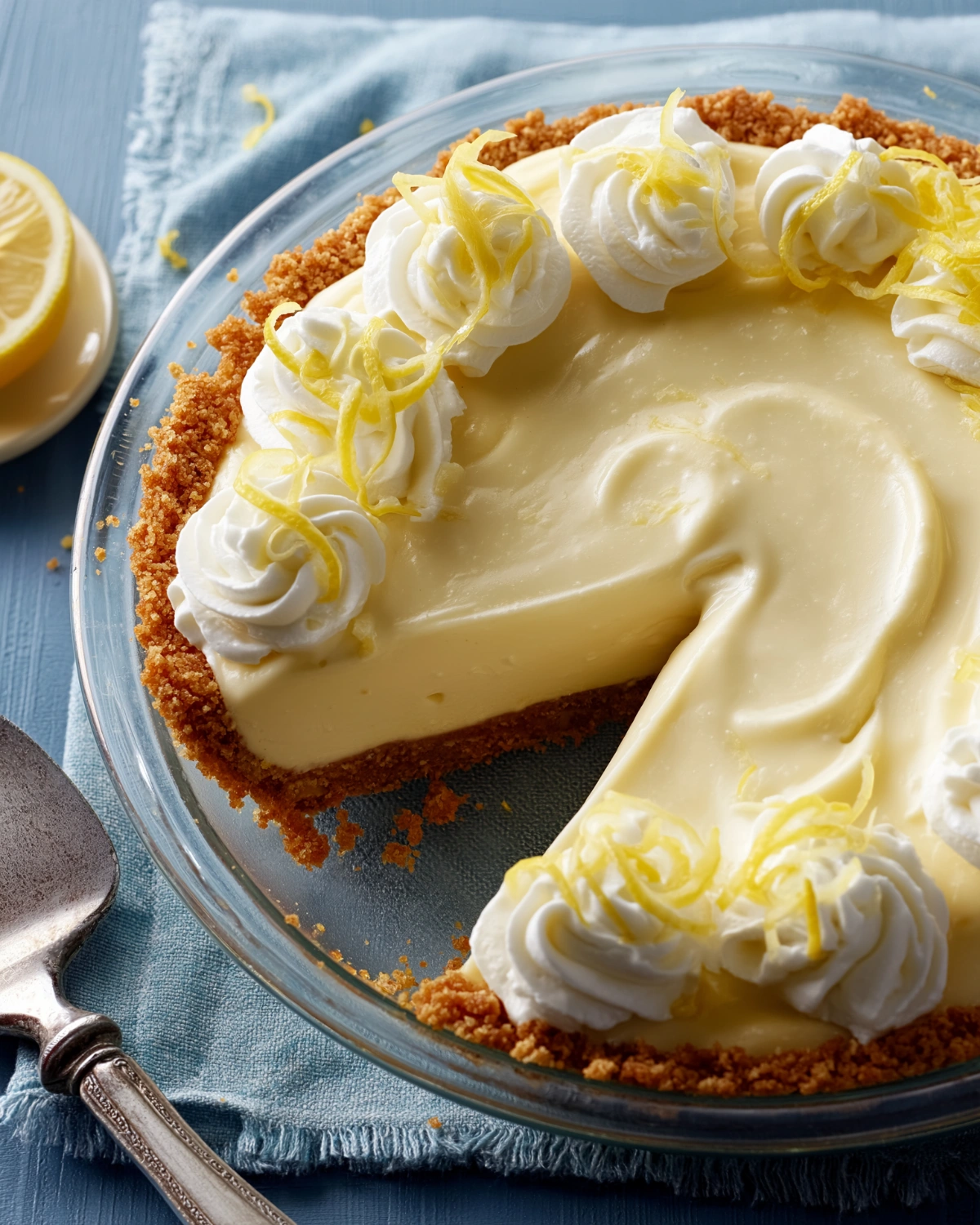 Lemonade Icebox Pie – A Creamy, Refreshing No-Bake Delight5 Refreshing ...